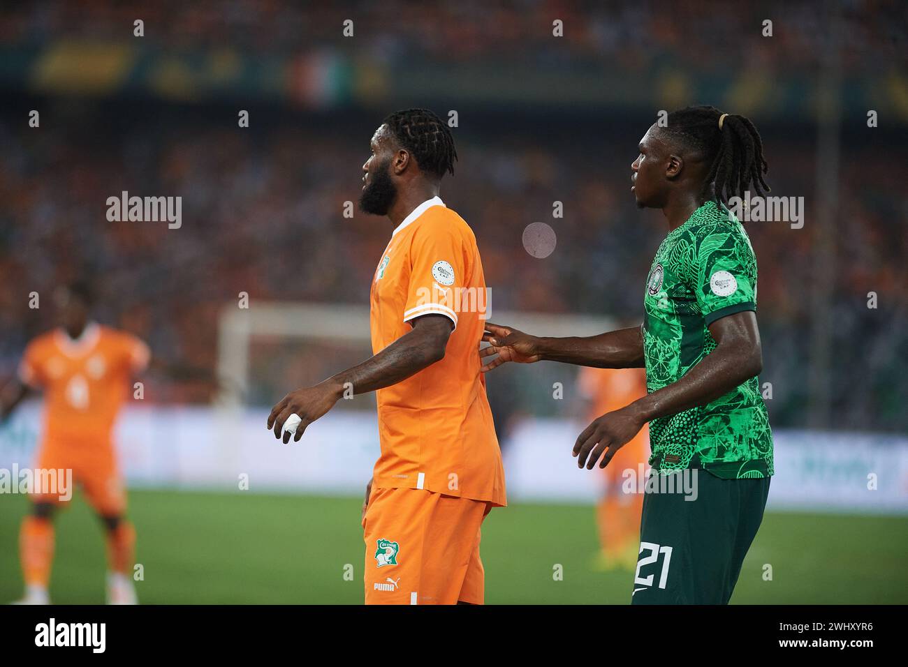 AFACON FINAL, ABIDJAN, IVORY COAST, FRIDAY, FEBRUARY 11, 2024 Stock Photo - Alamy