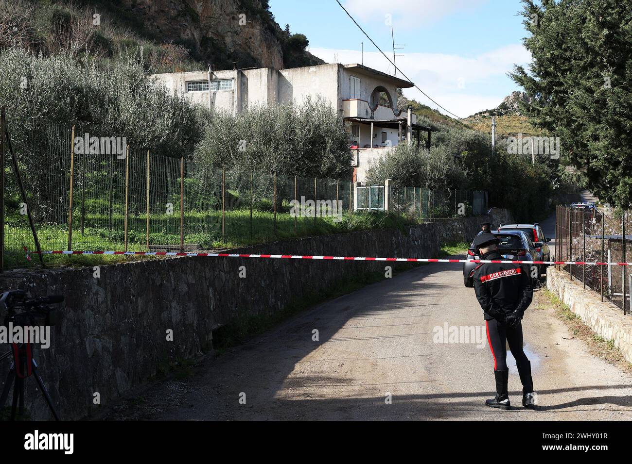 in the photo the house where Giovanni Barreca killed his wife and two ...