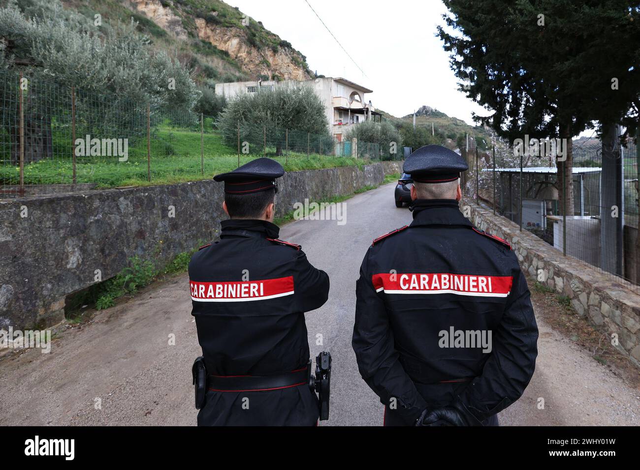 in the photo the house where Giovanni Barreca killed his wife and two ...