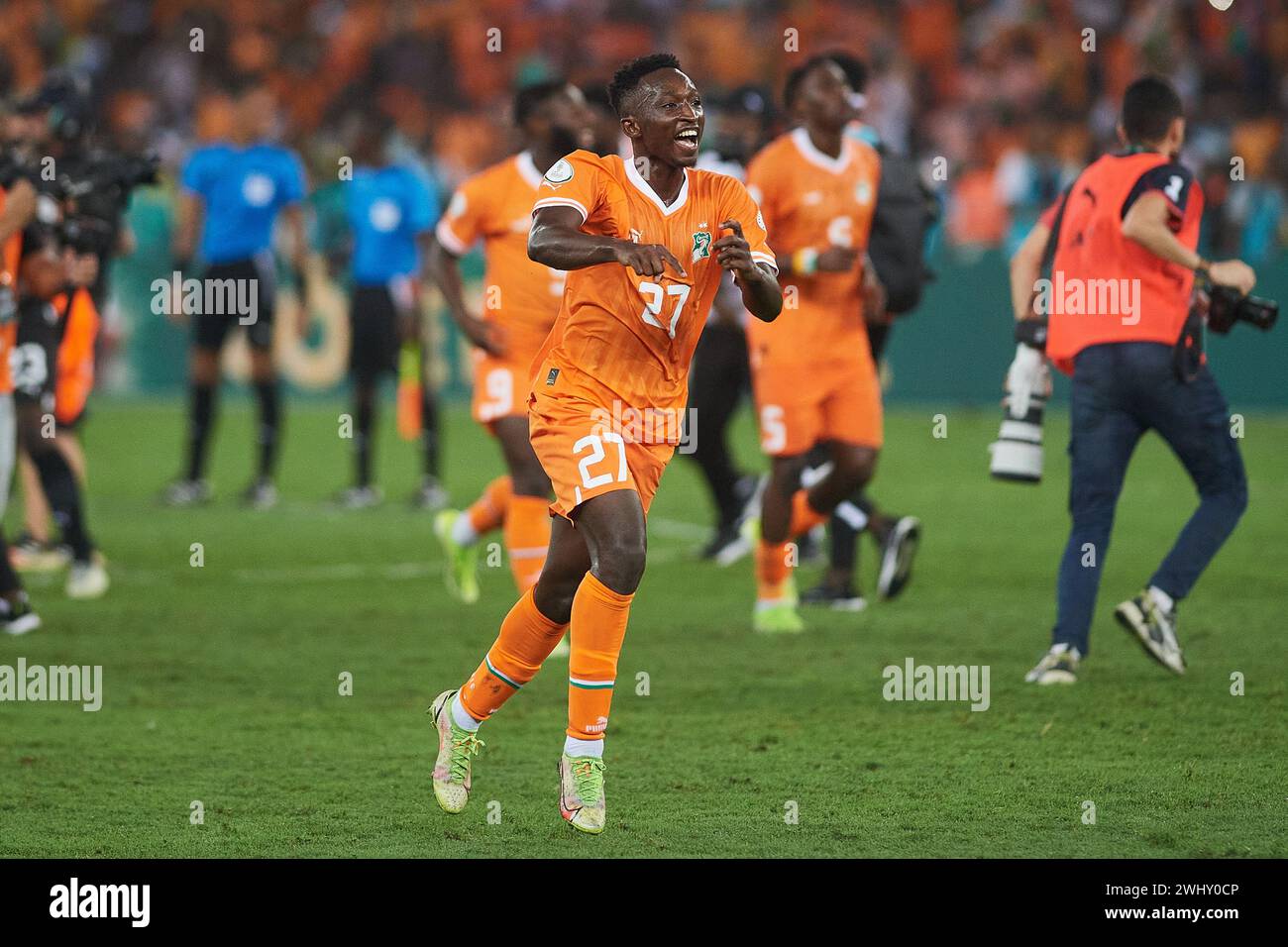 AFACON FINAL, ABIDJAN, IVORY COAST, FRIDAY, FEBRUARY 11, 2024 Stock Photo - Alamy
