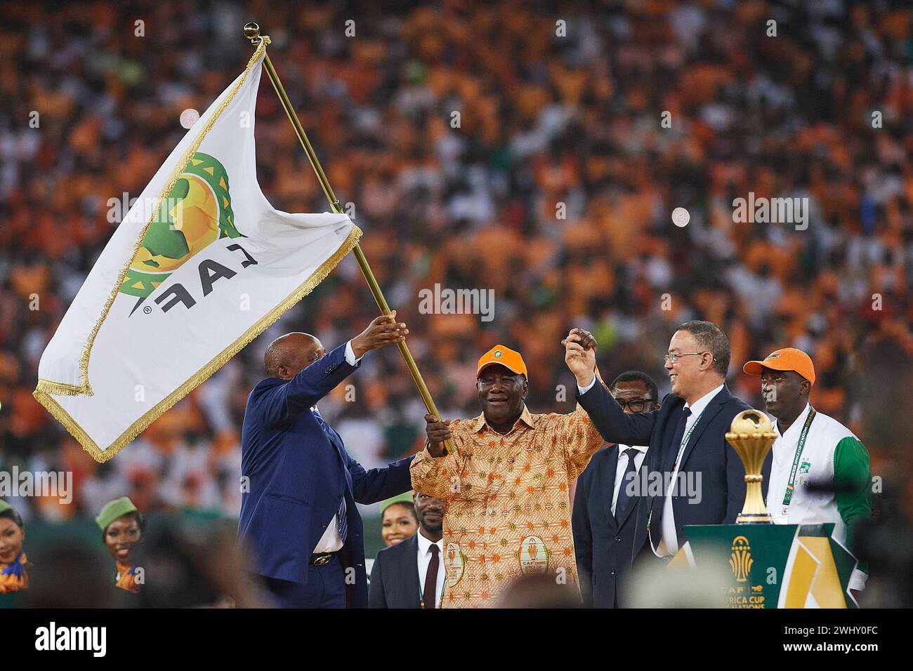 AFACON FINAL, ABIDJAN, IVORY COAST, FRIDAY, FEBRUARY 11, 2024. CAF ...
