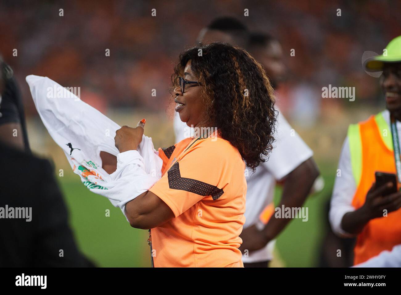 AFACON FINAL, ABIDJAN, IVORY COAST, FRIDAY, FEBRUARY 11, 2024 Stock Photo - Alamy