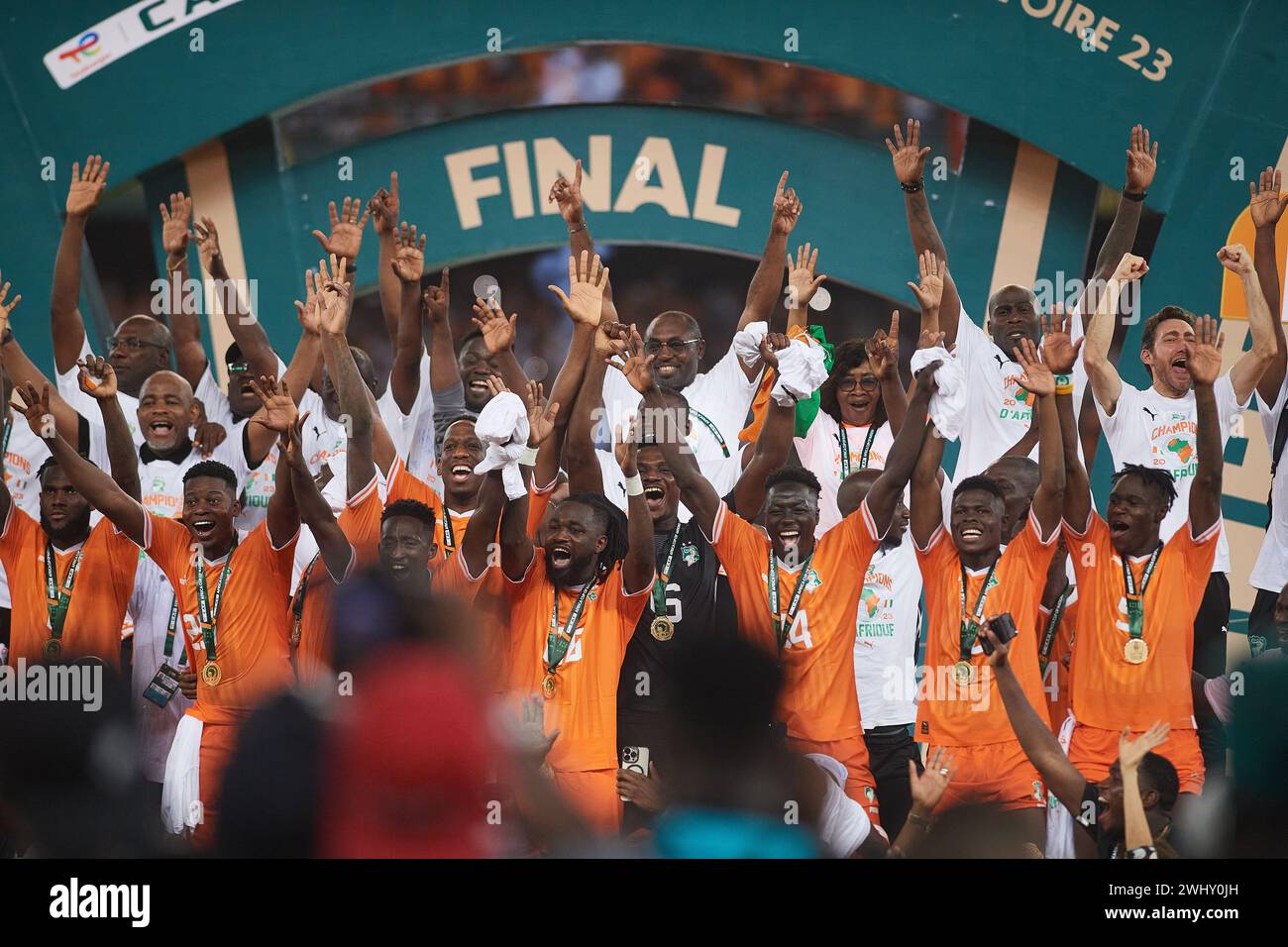 African cup of nations trophy hi-res stock photography and images - Alamy