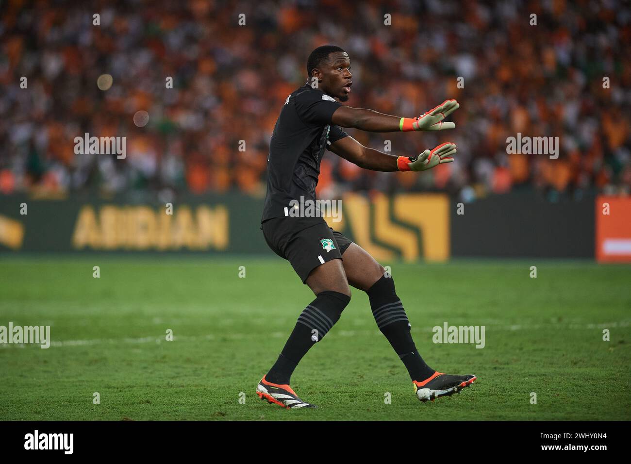AFACON FINAL, ABIDJAN, IVORY COAST, FRIDAY, FEBRUARY 11, 2024 Stock Photo - Alamy