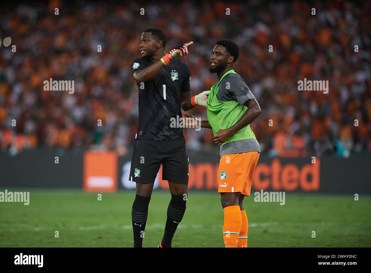 AFACON FINAL, ABIDJAN, IVORY COAST, FRIDAY, FEBRUARY 11, 2024 Stock Photo - Alamy