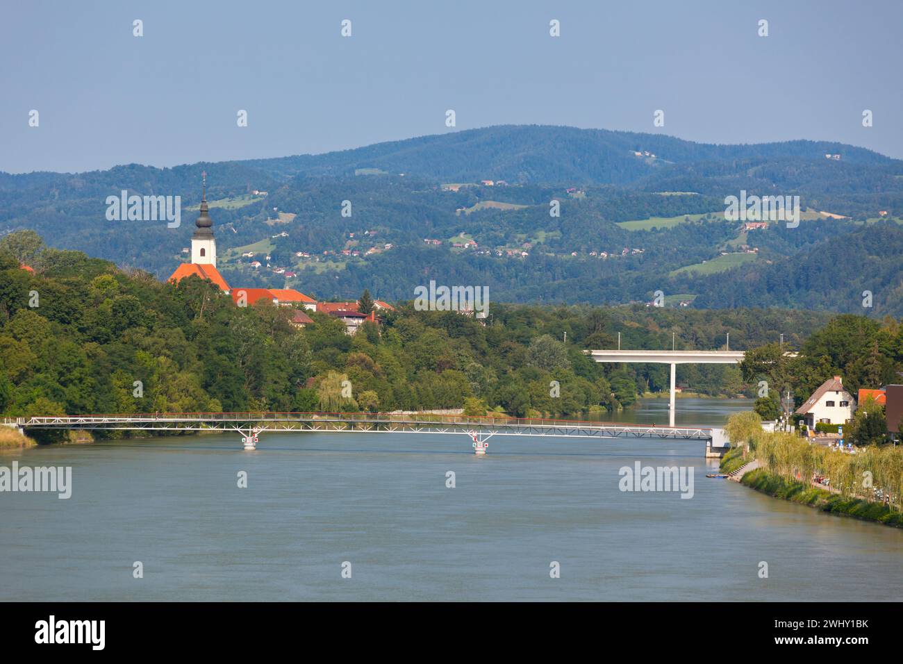 Maribor city view, Slovenia Stock Photo - Alamy