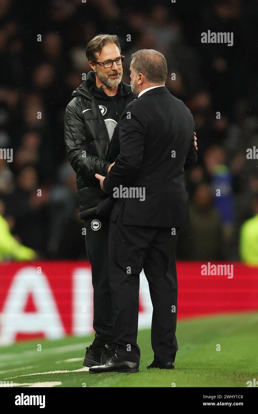 London, UK. 11th Feb, 2024. Brighton & Hove Albion Assistant Head Coach ...