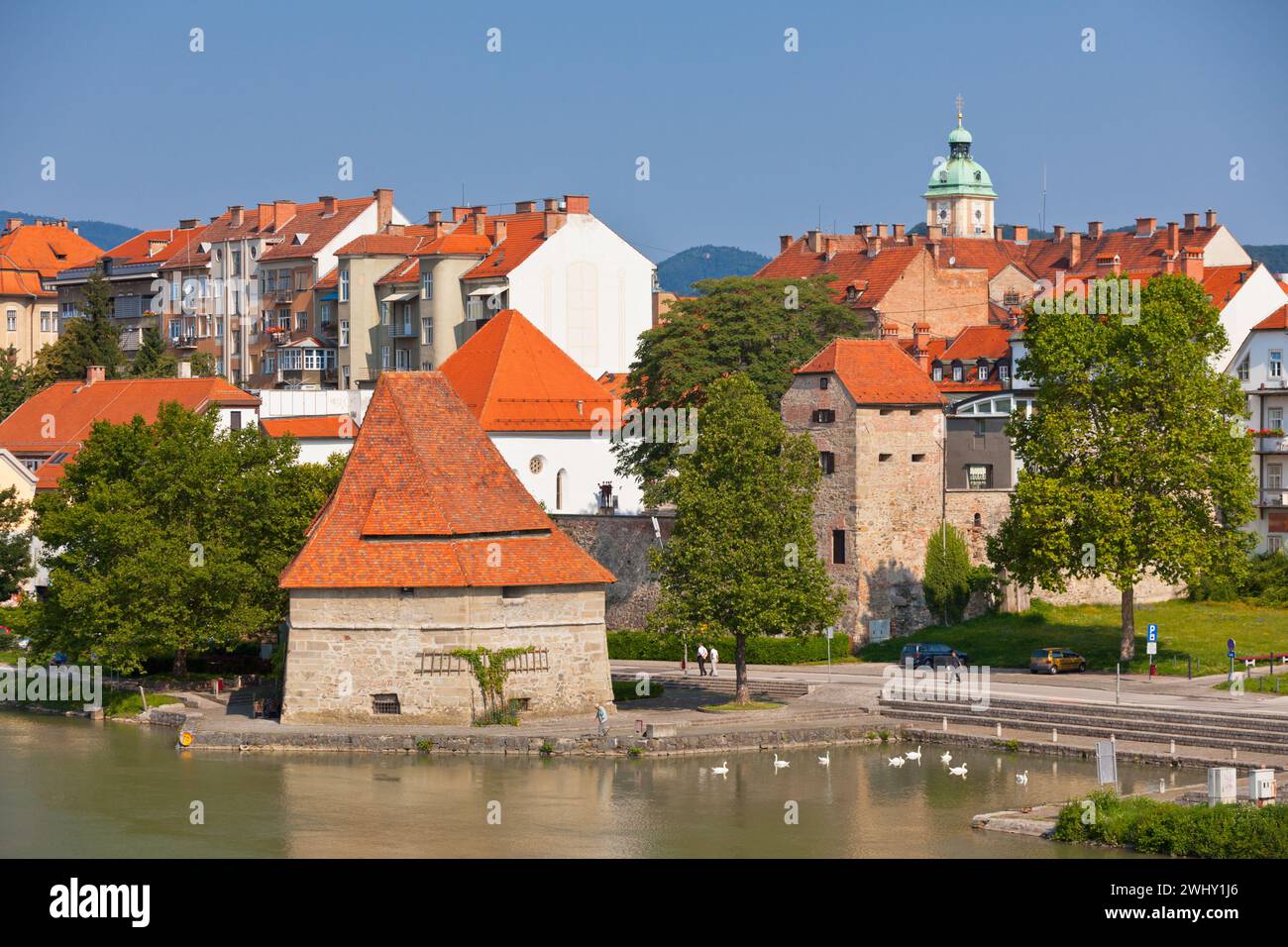 Maribor city view, Slovenia Stock Photo - Alamy