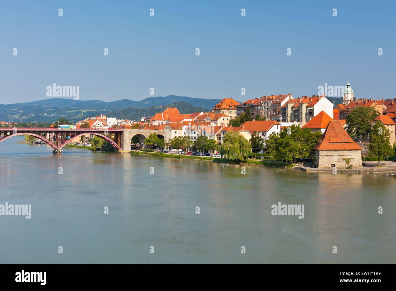 Maribor city embankment hi-res stock photography and images - Alamy