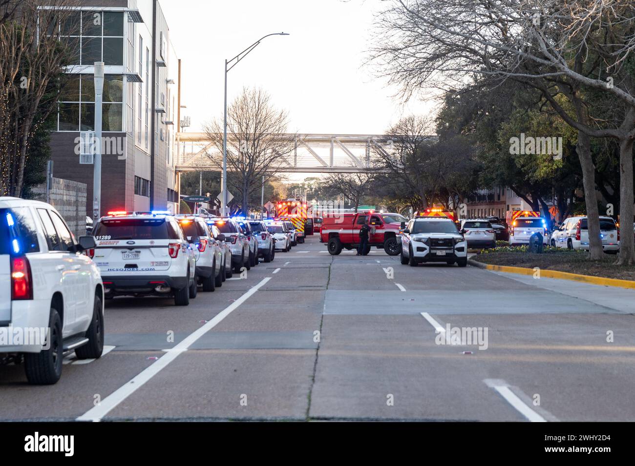 Houston, USA. 11th Feb, 2024. A woman in her early 30's opened fire at ...