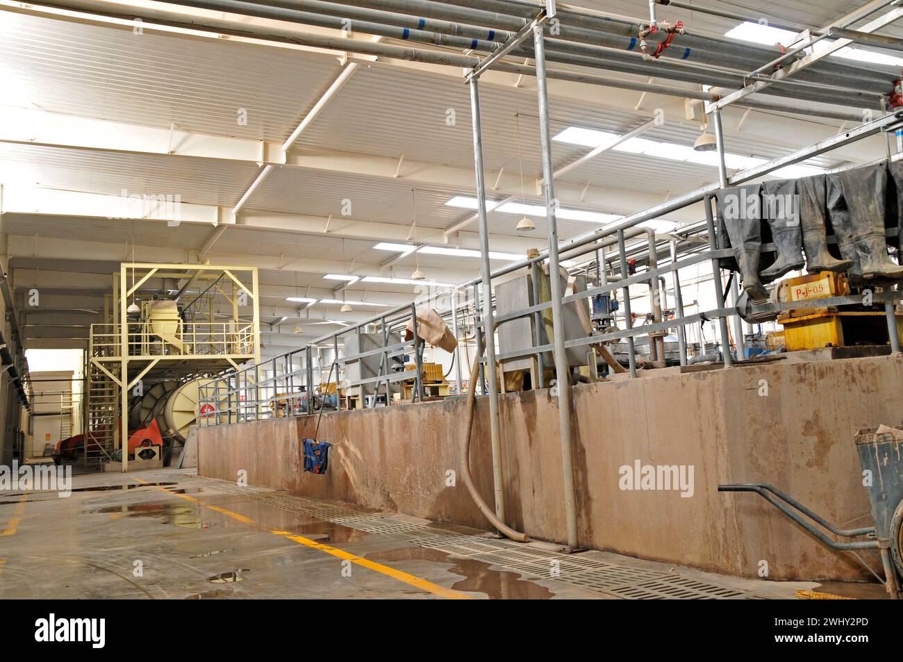 Ceramic factory equipment Stock Photo - Alamy