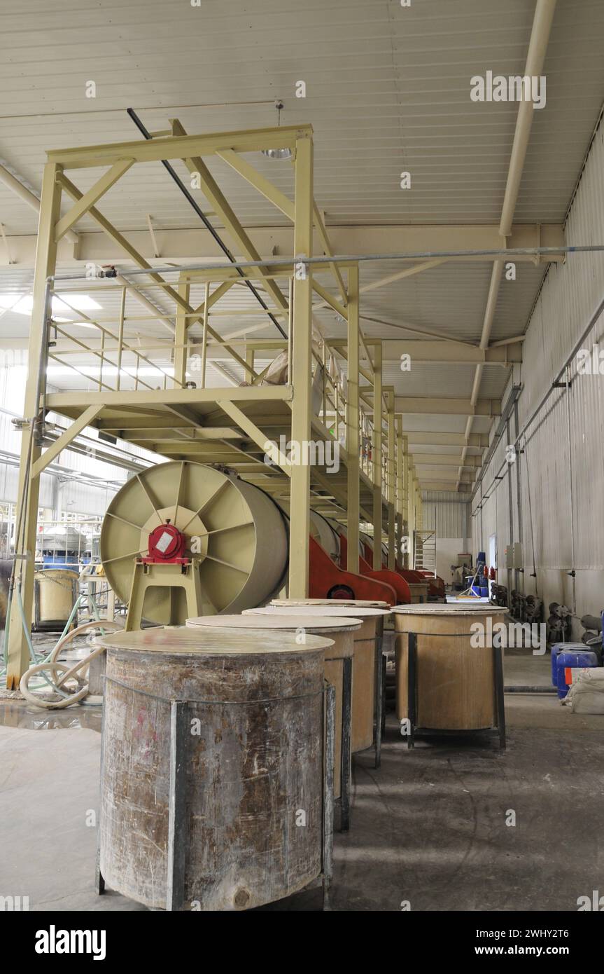 Ceramic factory equipment Stock Photo - Alamy