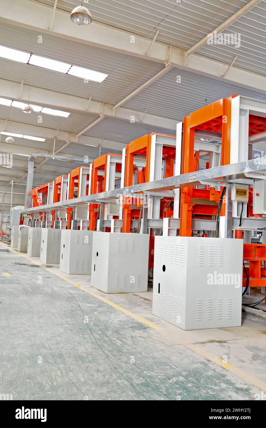 Ceramic factory equipment Stock Photo - Alamy