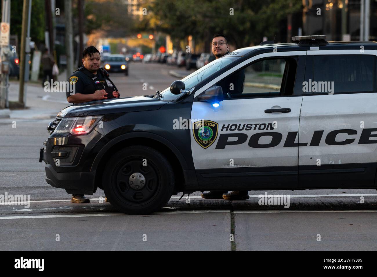 Houston, USA. 11th Feb, 2024. A woman in her early 30's opened fire at ...