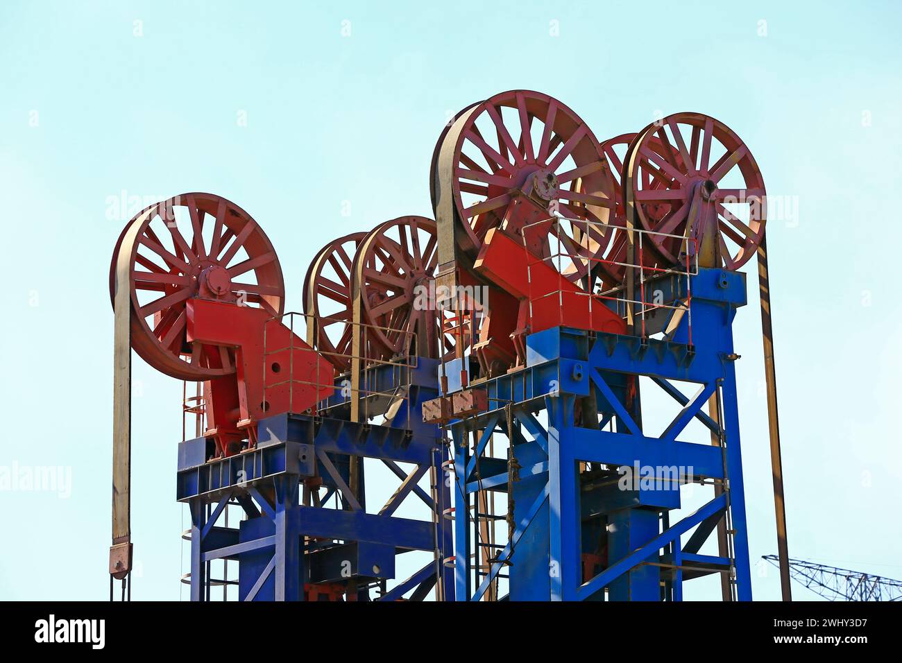 The oil pump, industrial equipment Stock Photo - Alamy