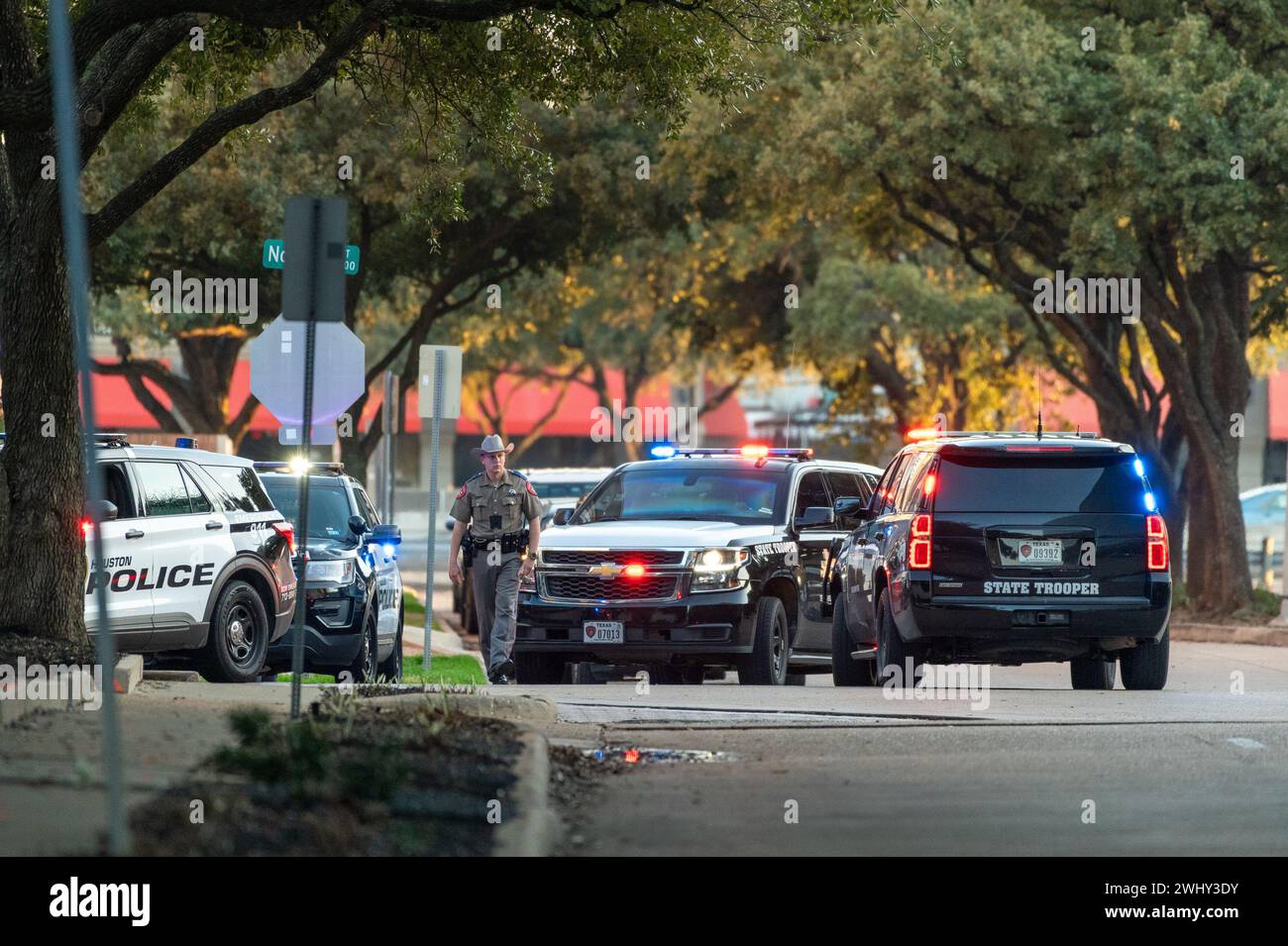 Houston, USA. 11th Feb, 2024. A woman in her early 30's opened fire at ...