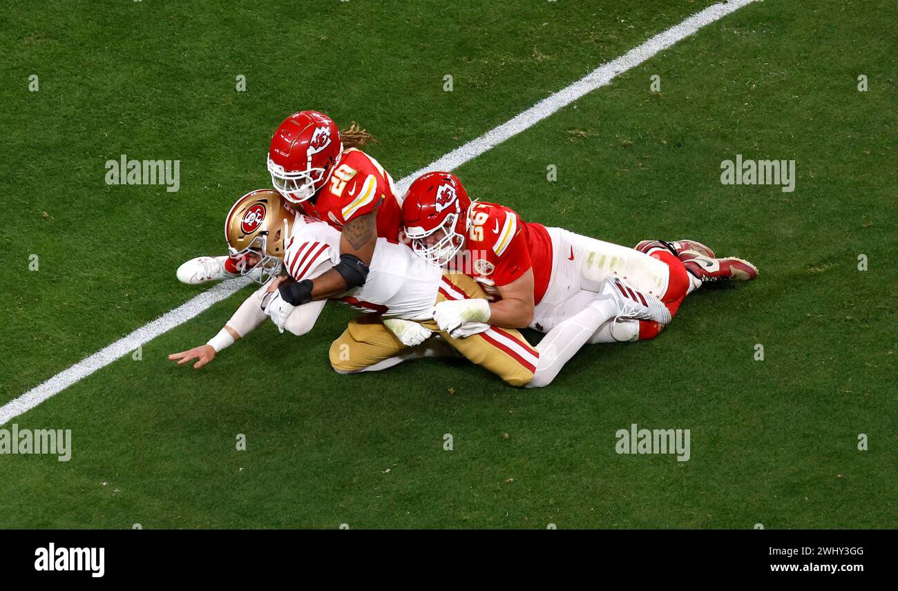 San Francisco 49ers quarterback Brock Purdy (13) runs during the NFL ...