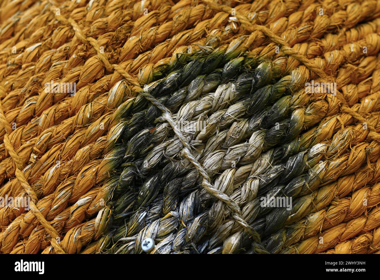 The background of the grass weaving Stock Photo - Alamy