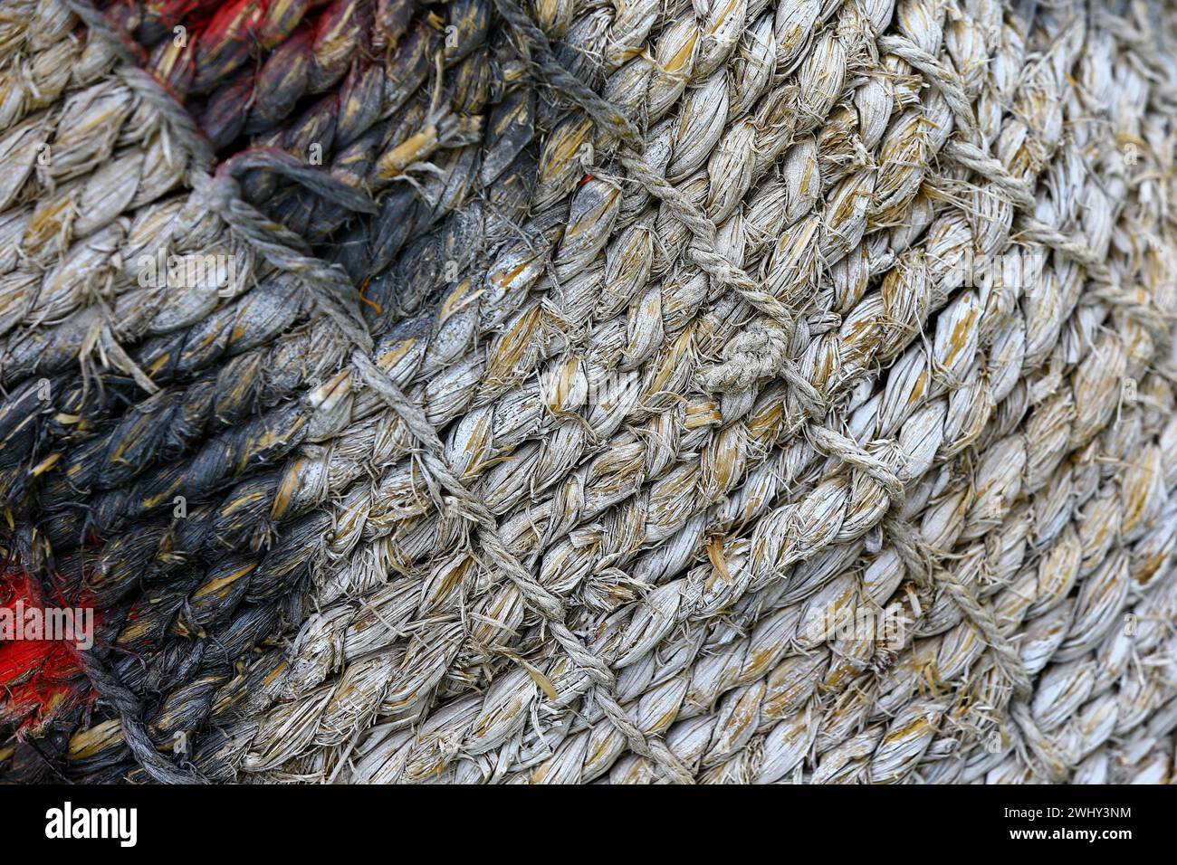 The background of the grass weaving Stock Photo - Alamy