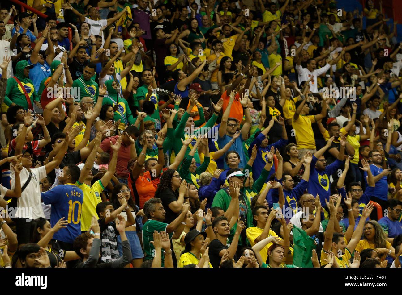 BELÉM, PA, USA. 11th Feb, 2024. BRASIL X ALEMANHA - Brazil x Germany ...