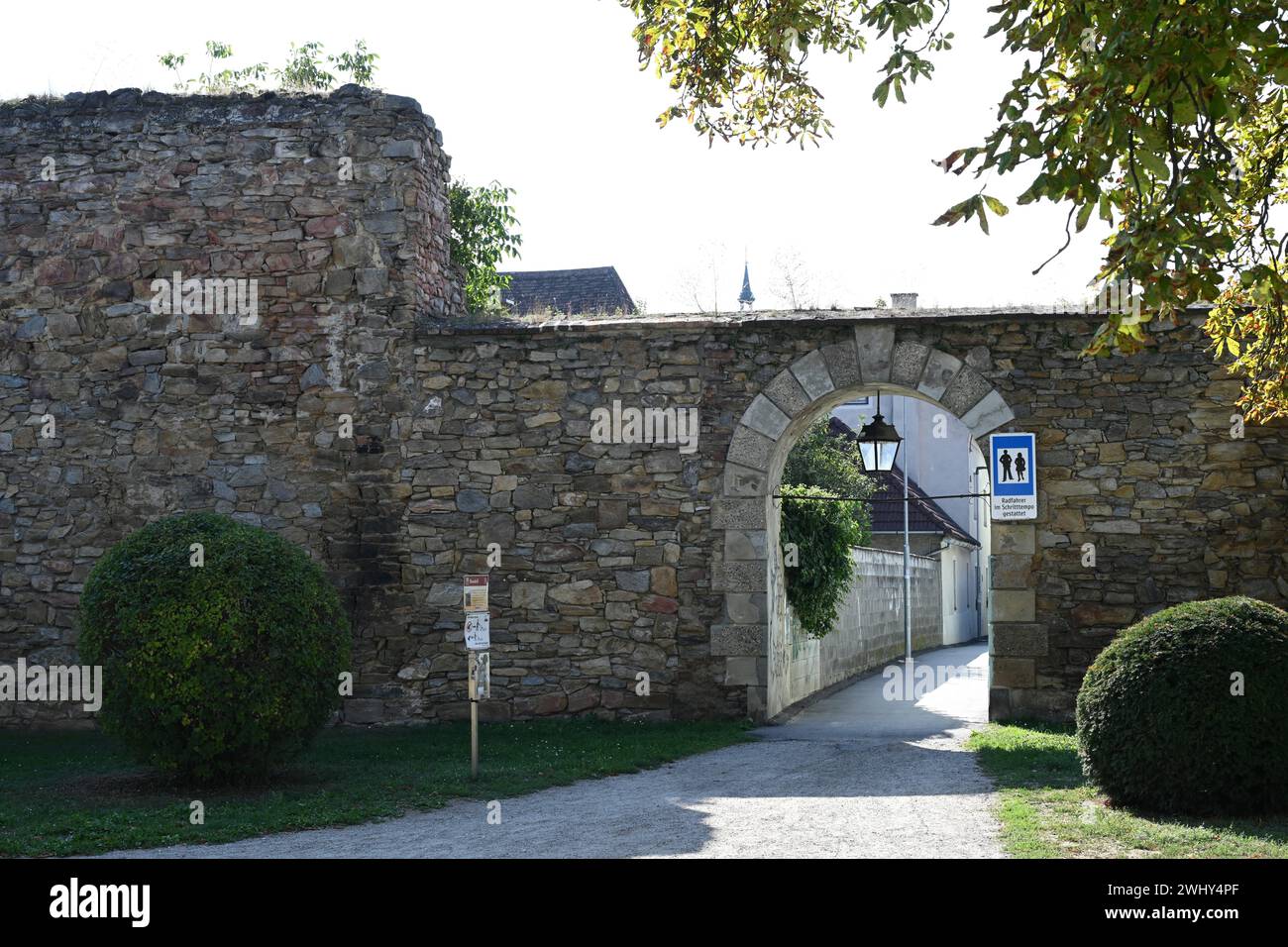 Town fortification of Horn, Austria Stock Photo - Alamy