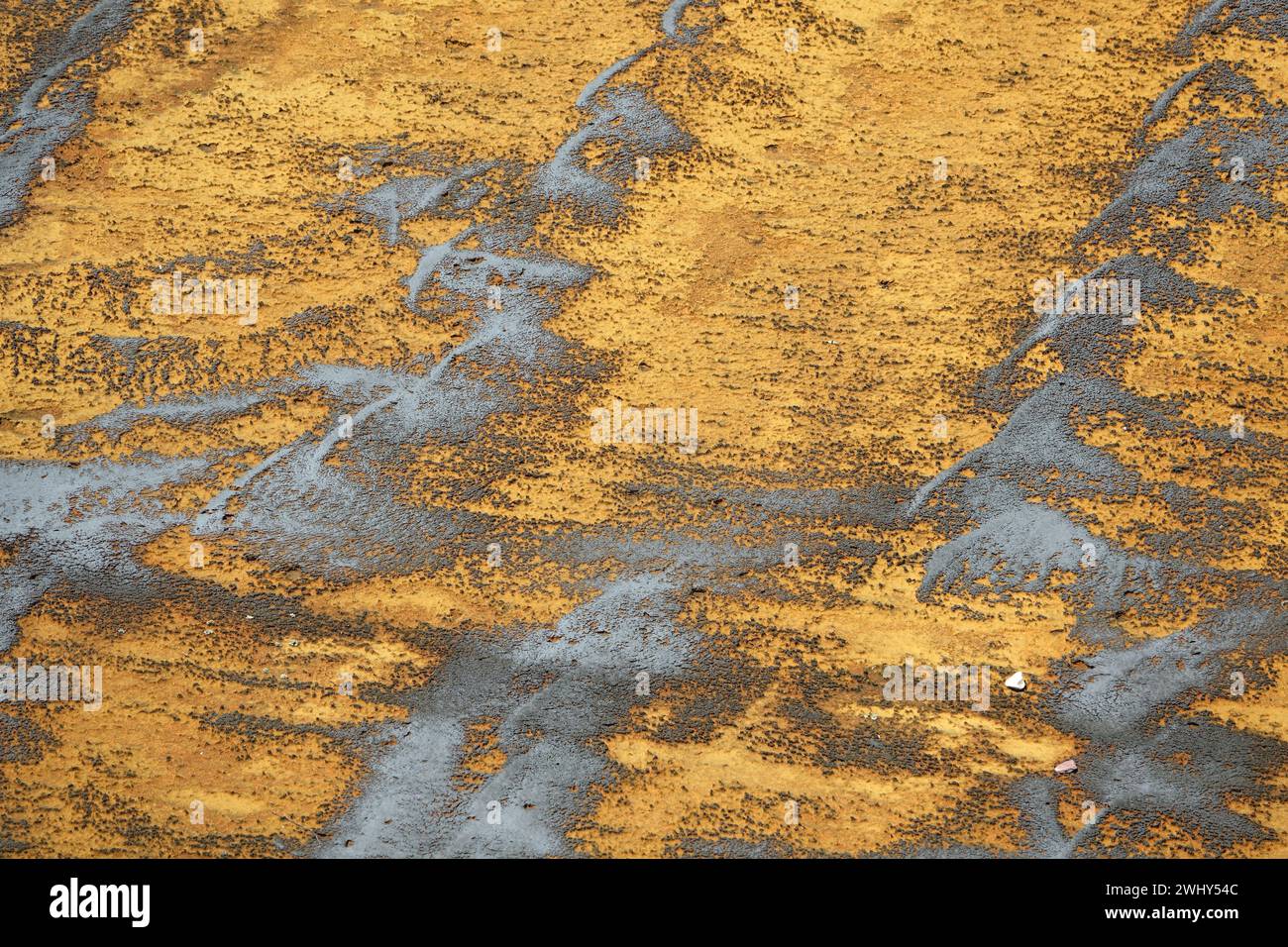 Rust on a tin roof Stock Photo - Alamy