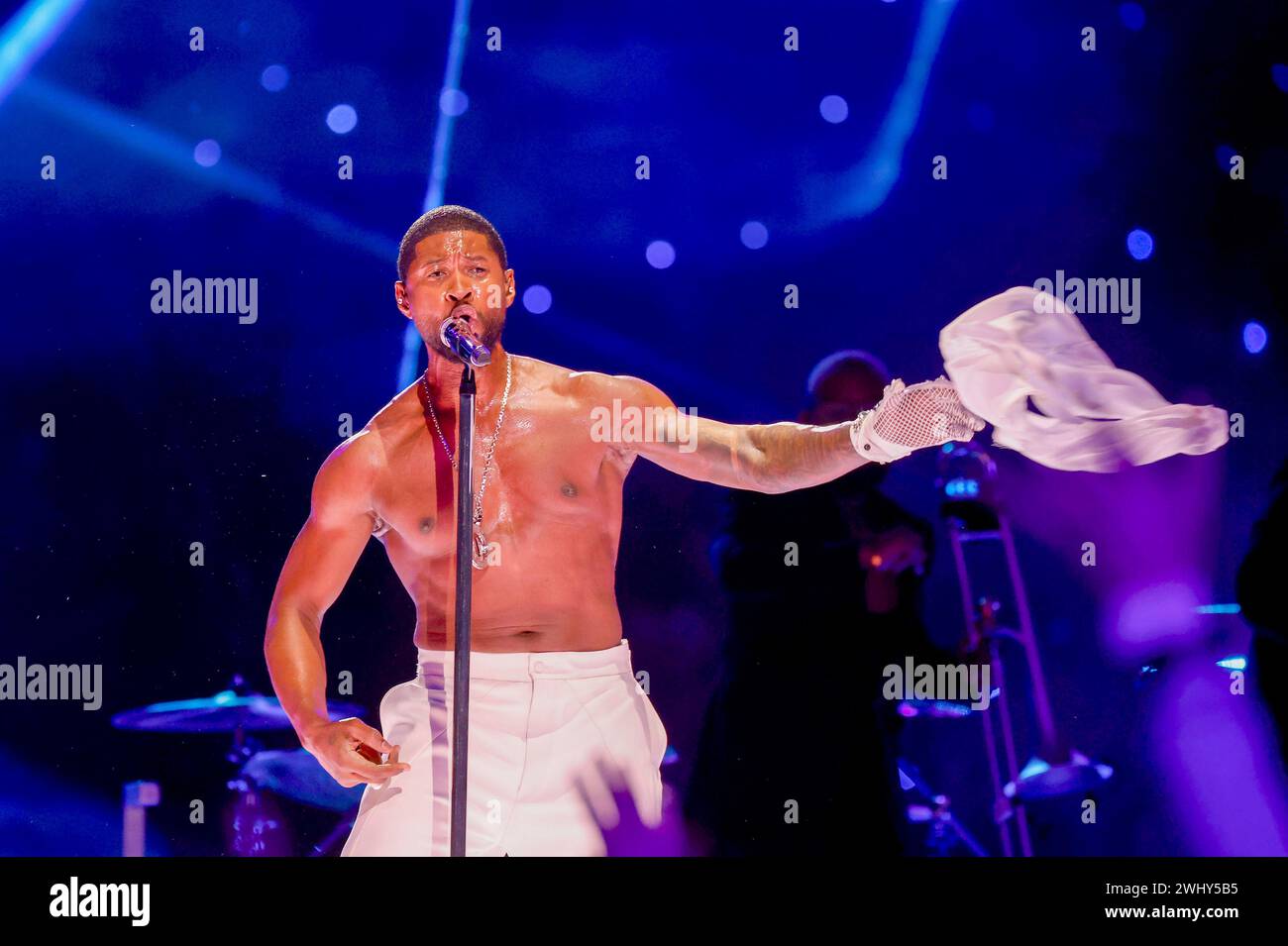 Las Vegas, United States. 11th Feb, 2024. Super Bowl LVIII Halftime ...