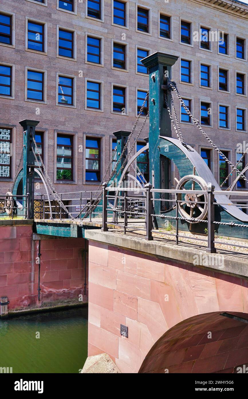 Maiden bridge from the 18th century in Berlin Stock Photo - Alamy