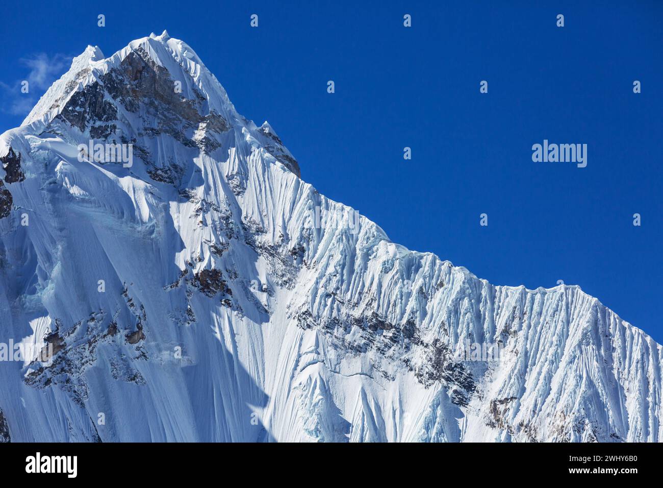 The Cordillera Blanca in the northern Andes of Peru is the highest ...