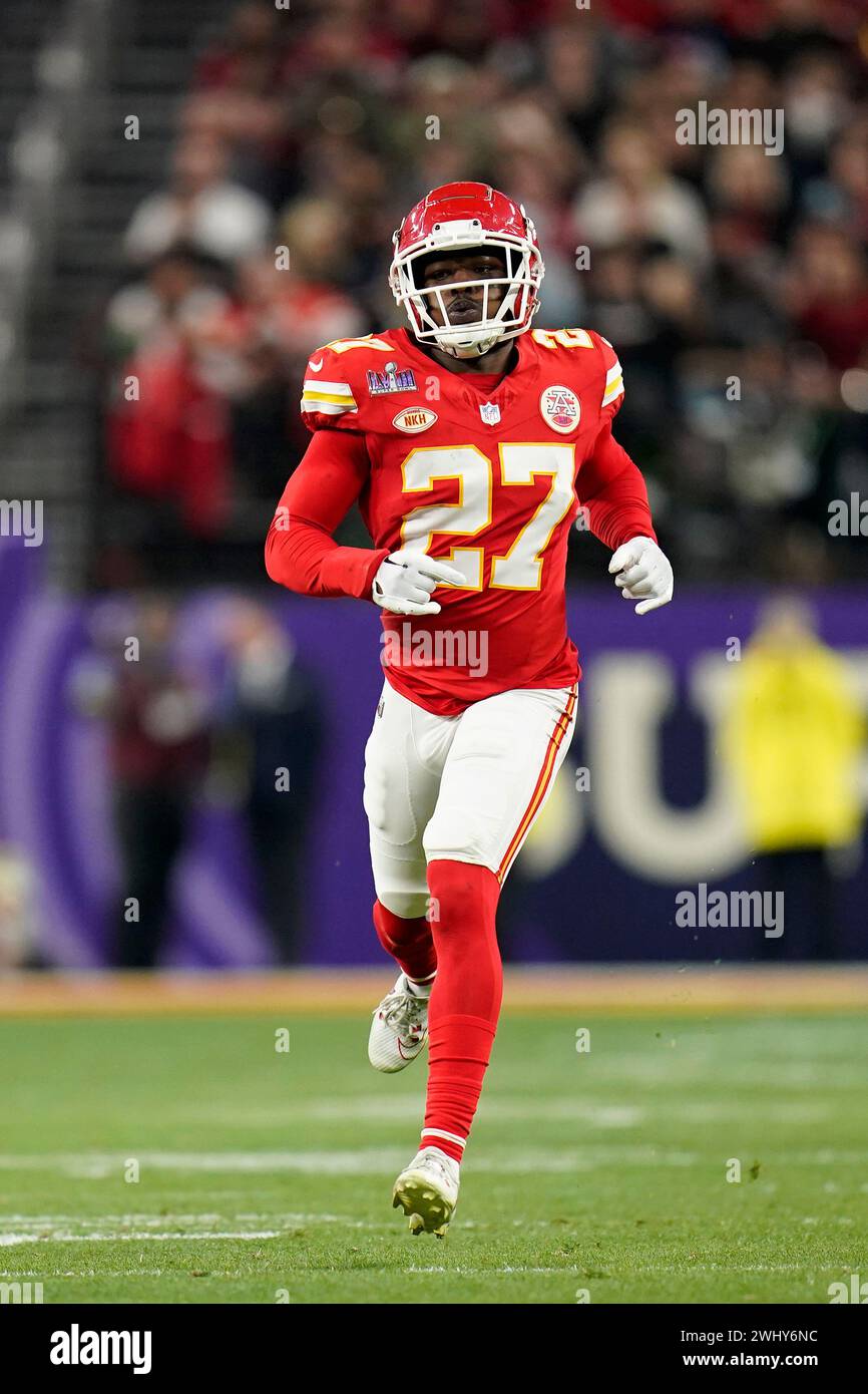 Kansas City Chiefs safety Chamarri Conner (27) runs down on coverage ...