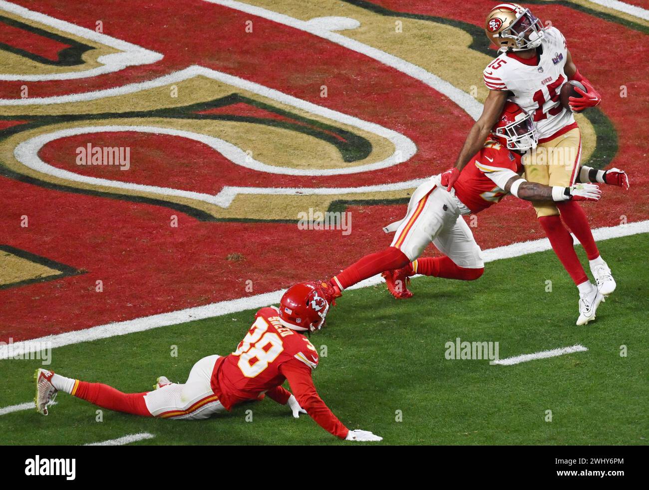 Las Vegas, United States. 11th Feb, 2024. San Francisco 49ers wide ...
