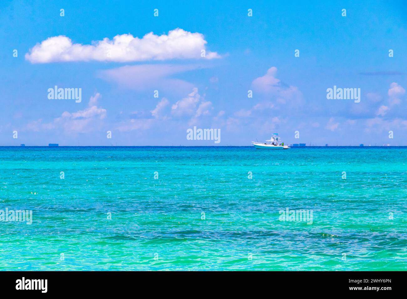 Boat yacht catamaran ship ferry jetty pier and harbor at the tropical ...