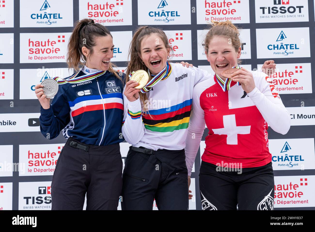 Women Elite Dual Slalom Podium, Lisa BAUMANN of Switzerland 1st place ...