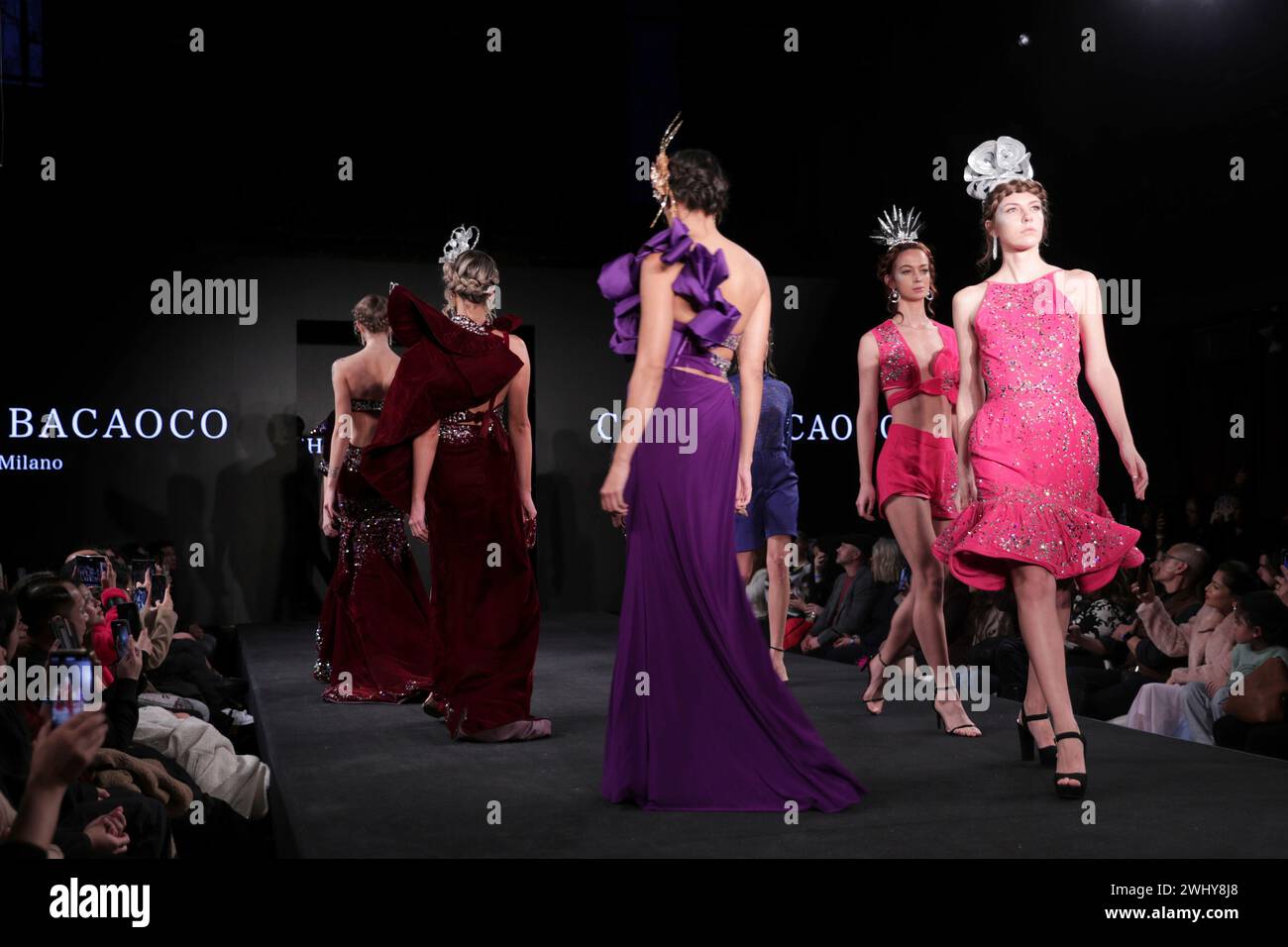New York, USA, February 10, 2024 - Filipino fashion designer Chona ...