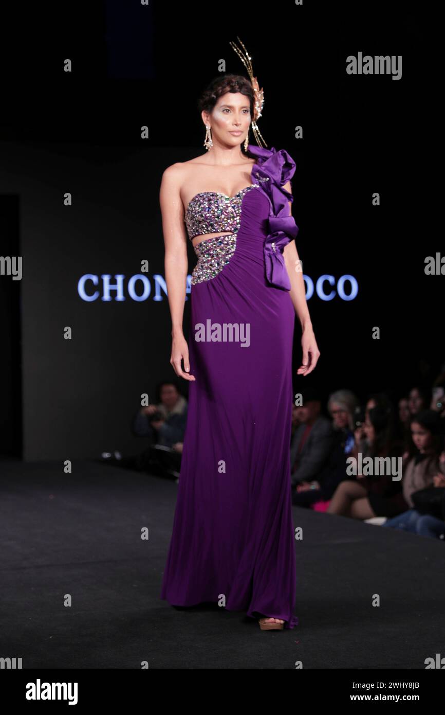 New York, USA, February 10, 2024 - Filipino fashion designer Chona ...