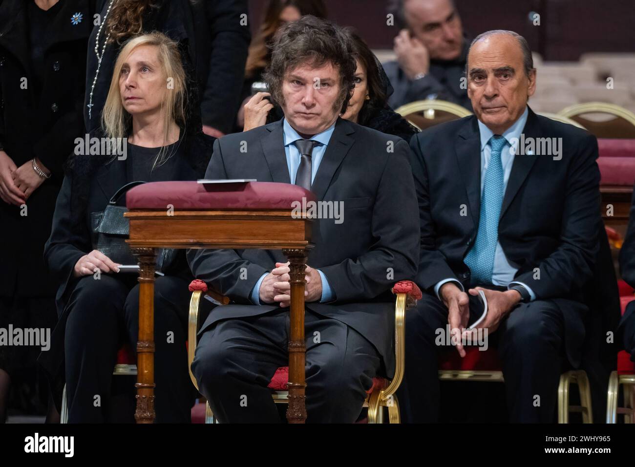 Vatican, Vatican. 11th Feb, 2024. Argentina's President Javier Milei ...