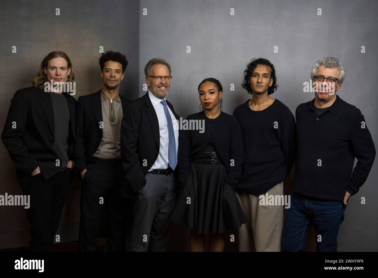 Sam Reid, from left, Jacob Anderson, Mark Johnson, Delainey Hayles ...