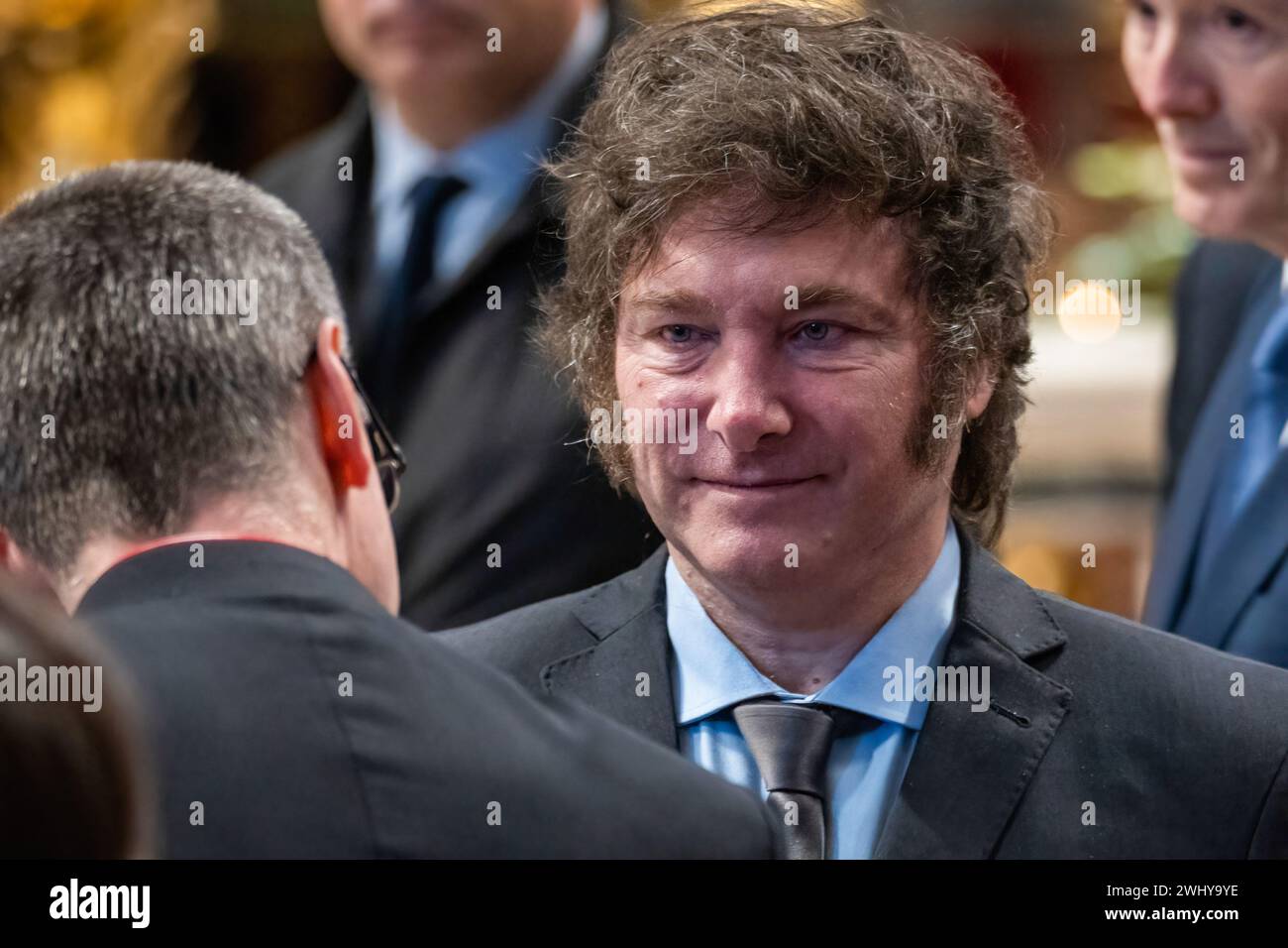 Vatican, Vatican. 11th Feb, 2024. Argentina's President Javier Milei ...