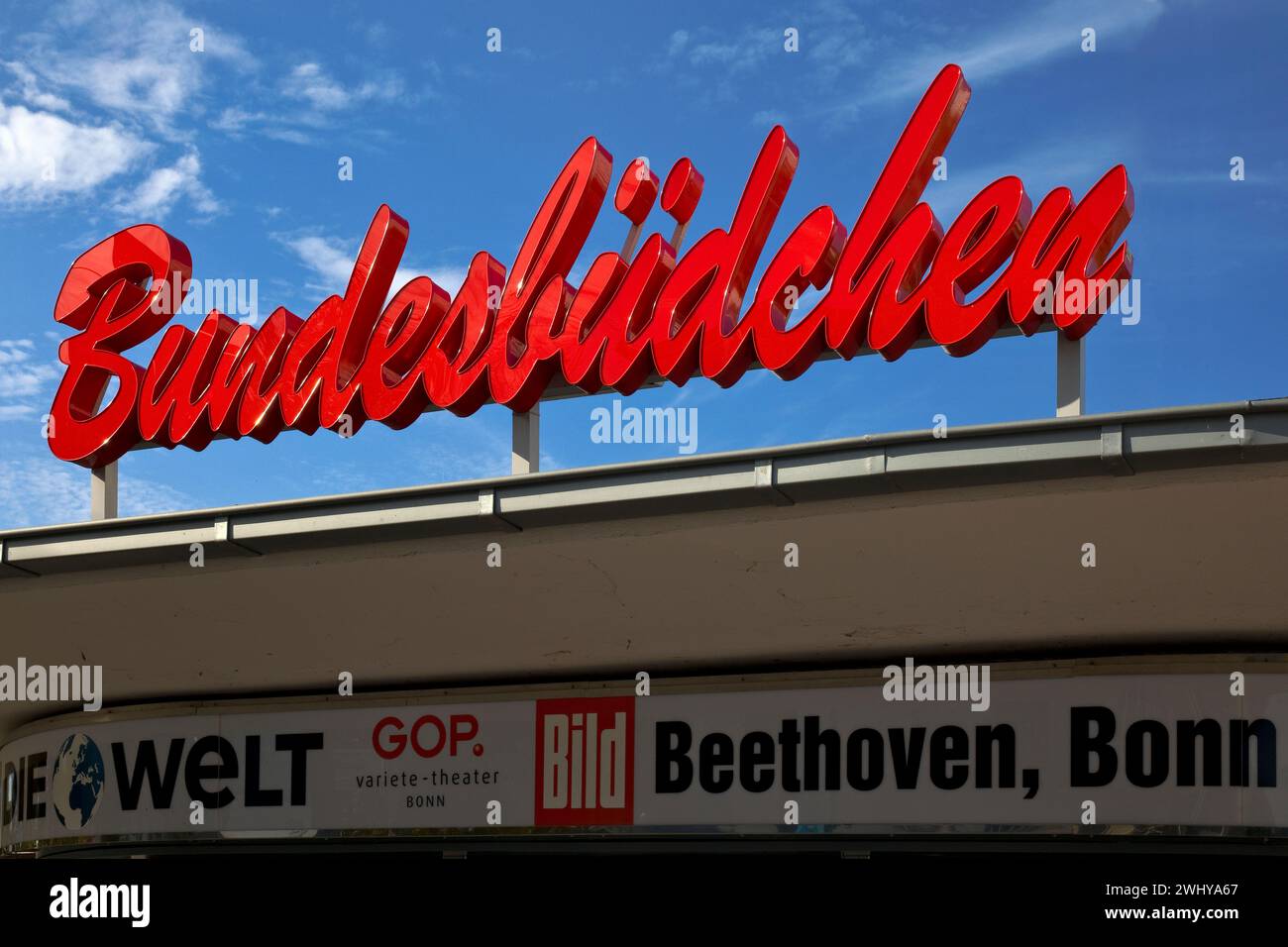Bundesbuedchen in the Federal Quarter, Bonn, North Rhine-Westphalia ...