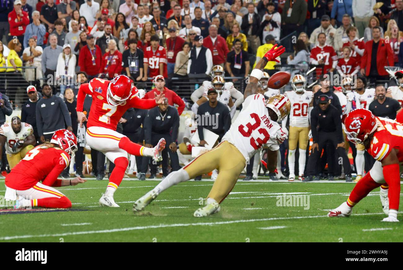 Harrison butker super bowl hi-res stock photography and images - Alamy