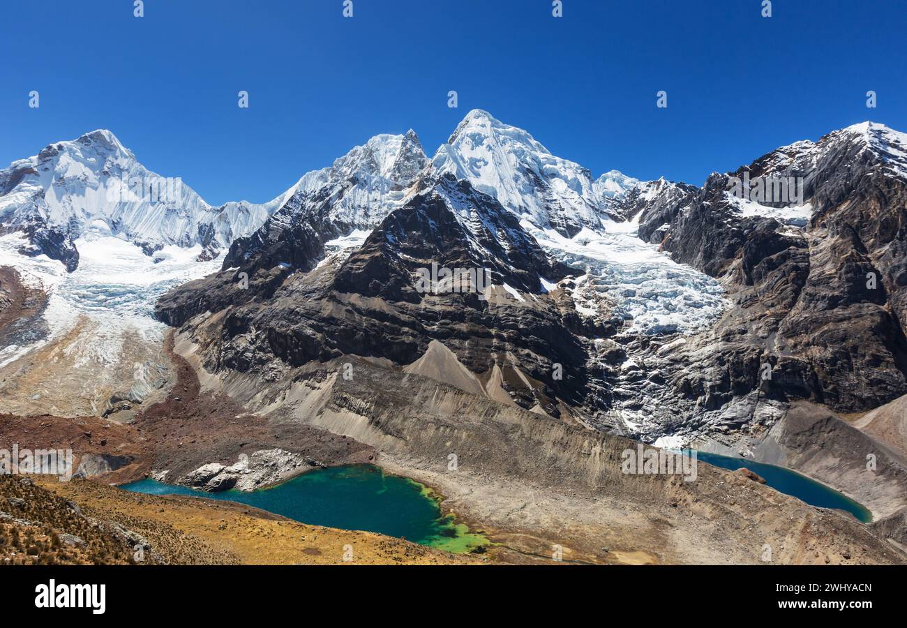 The Cordillera Blanca in the northern Andes of Peru is the highest ...