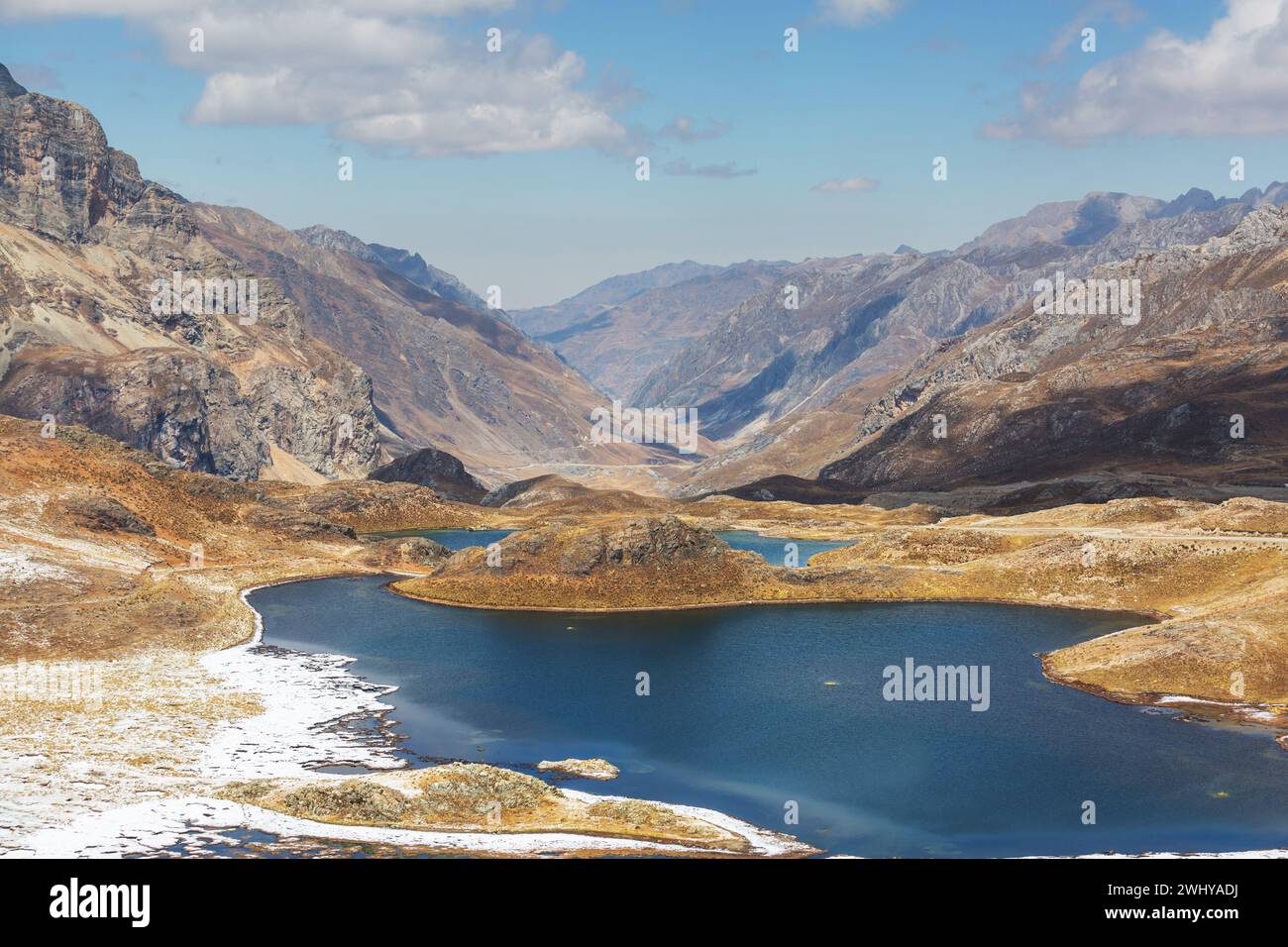 The Cordillera Blanca in the northern Andes of Peru is the highest ...