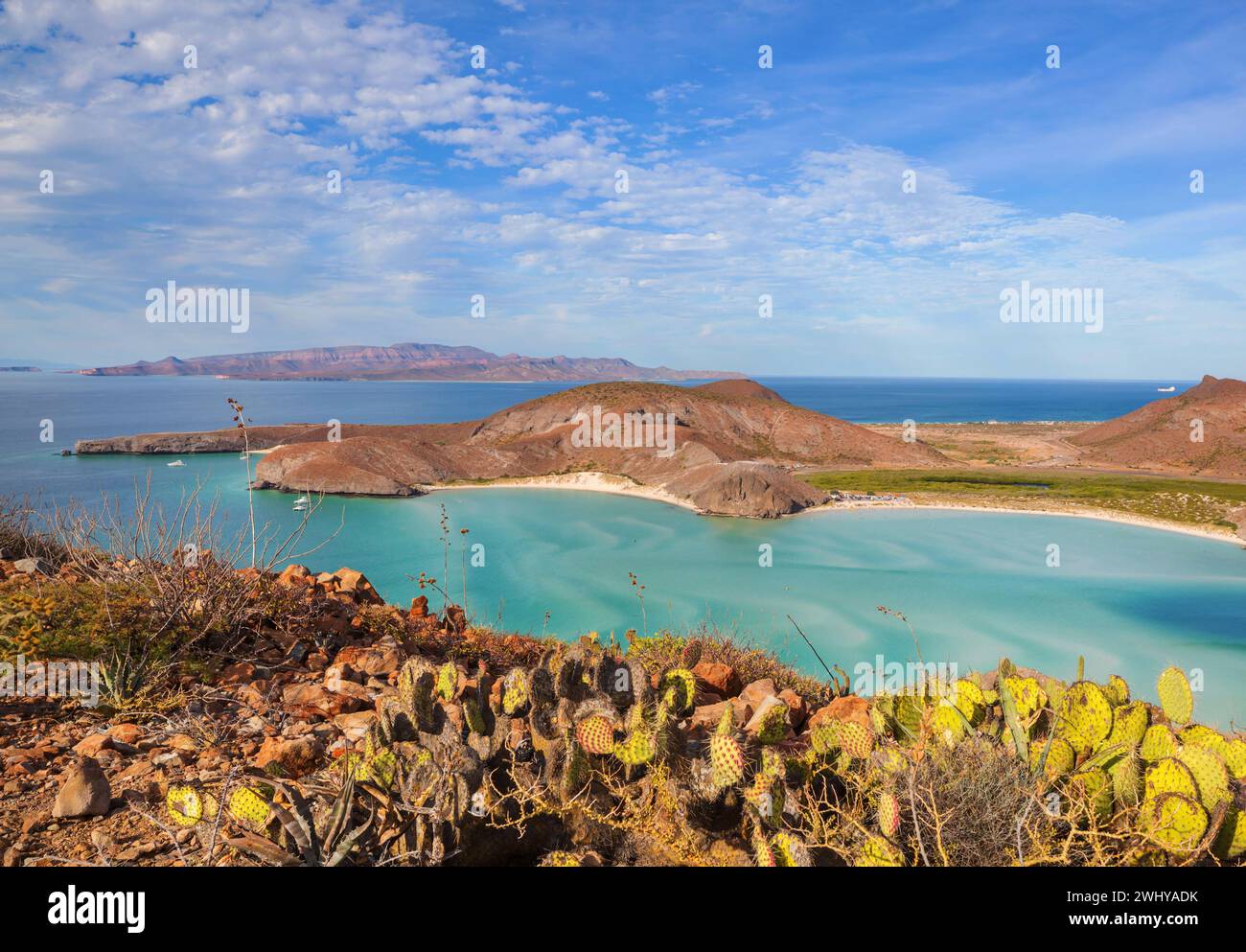 Fascinating landscape in the Mexican state of Baja California Stock ...