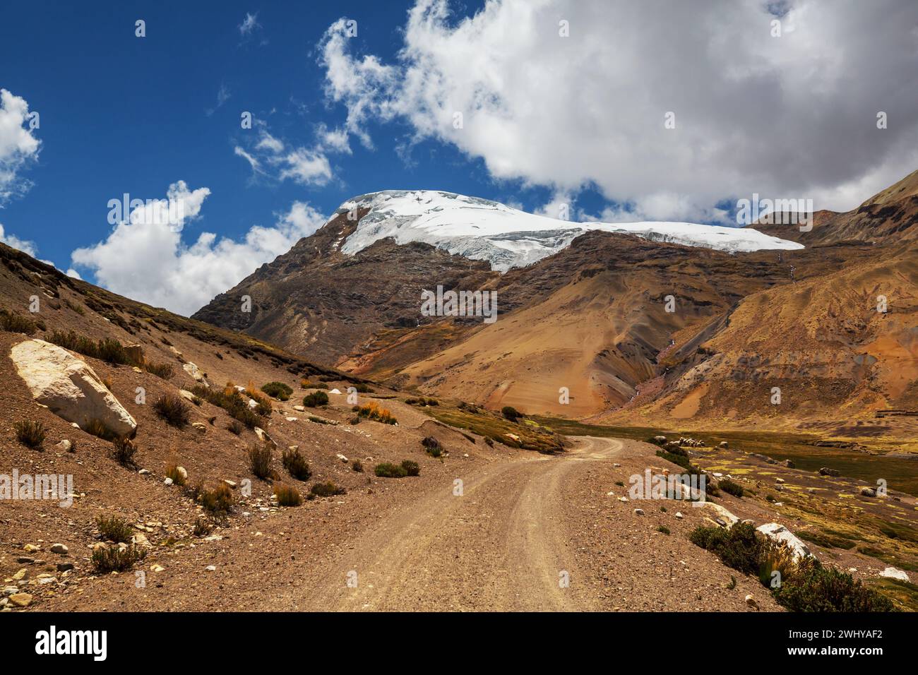 Road in Peru Stock Photo - Alamy