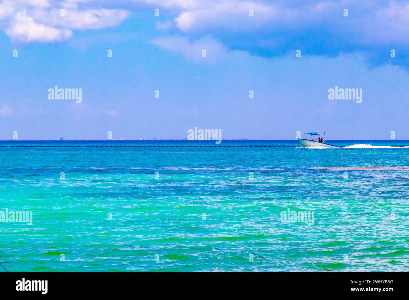 Boat yacht catamaran ship ferry jetty pier and harbor at the tropical ...