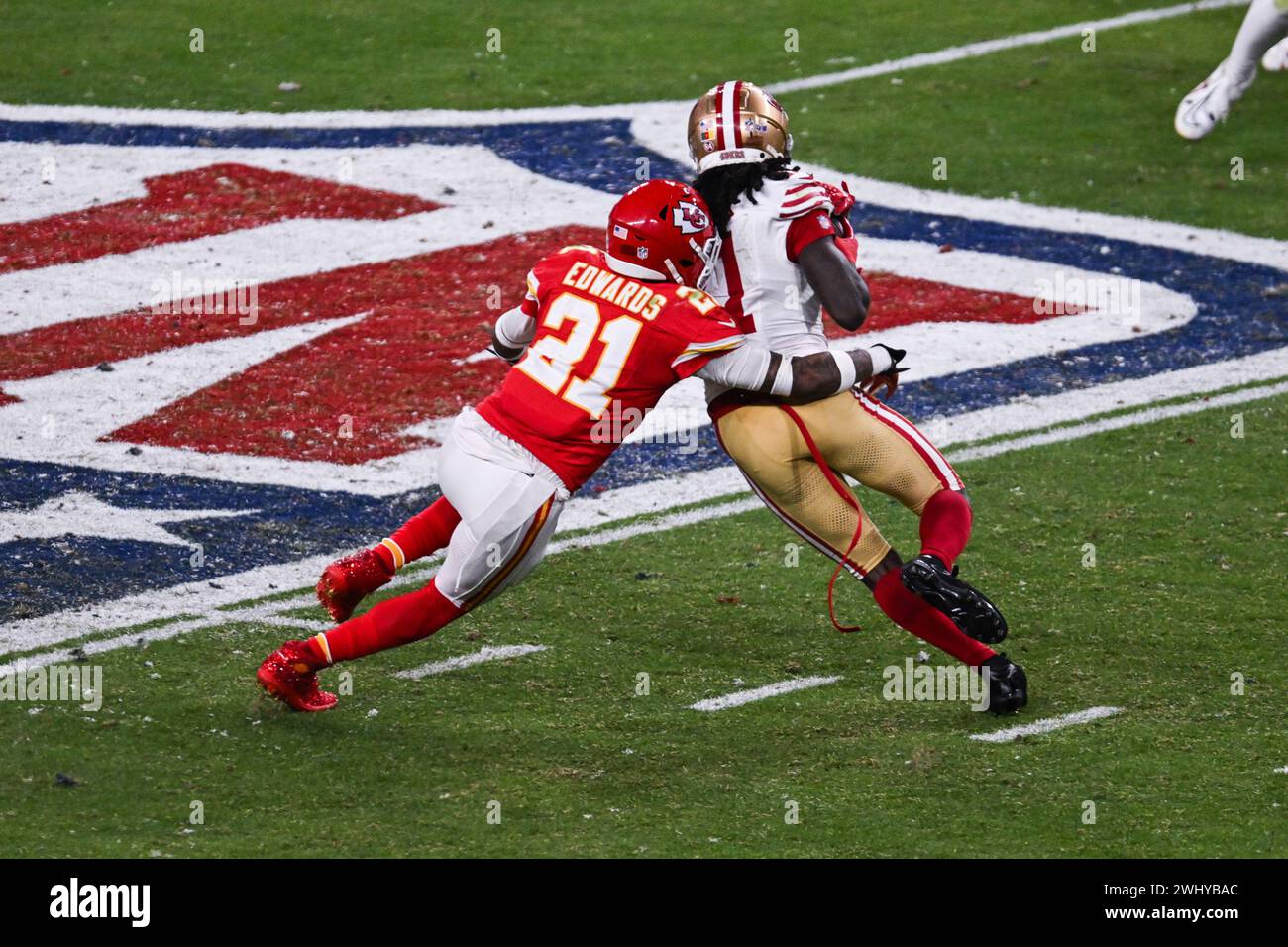 Las Vegas, USA. 11th Feb, 2024. Kansas City Chiefs safety #21 Mike ...