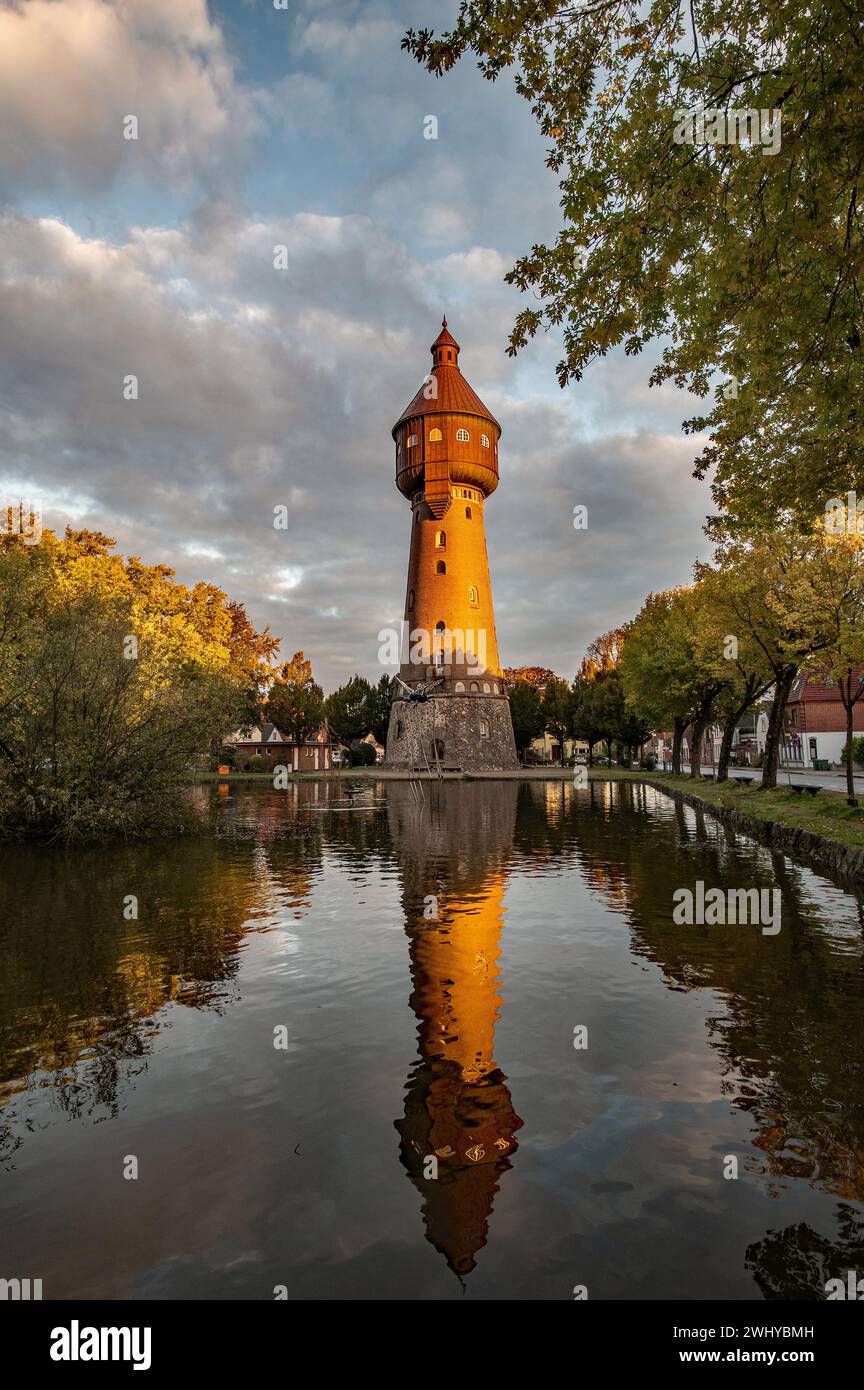 Heide water tower Stock Photo - Alamy