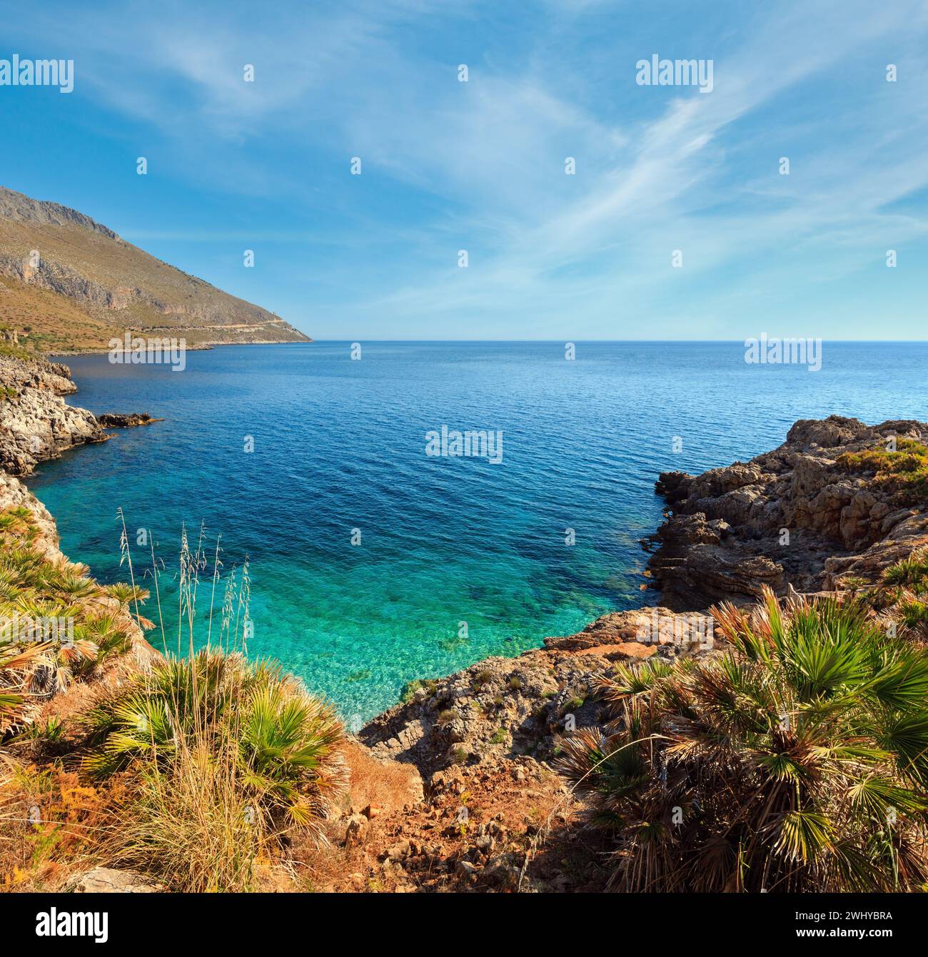 Zingaro sicily hike hi-res stock photography and images - Alamy