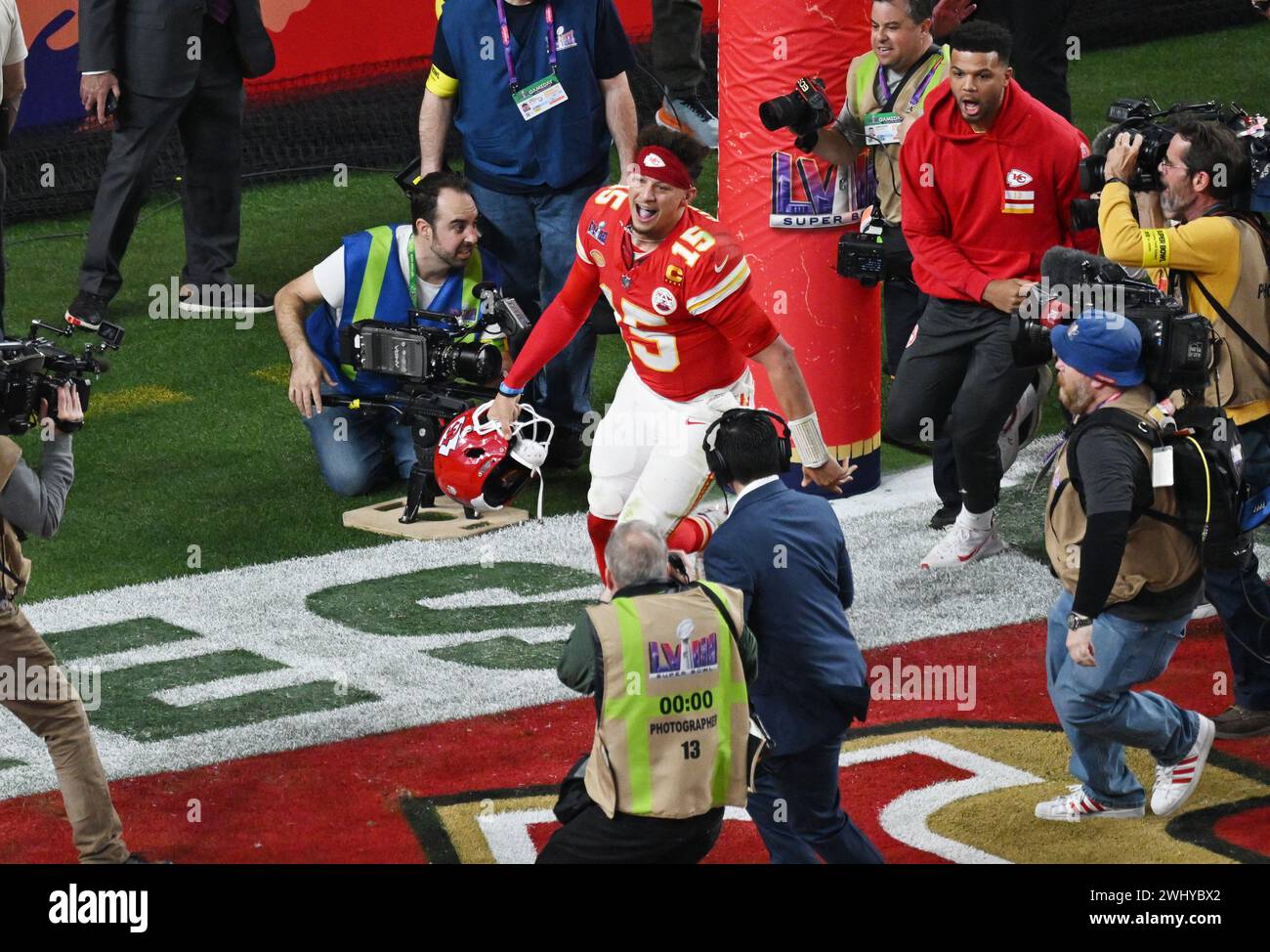 Las Vegas, United States. 11th Feb, 2024. Kansas City Chiefs ...