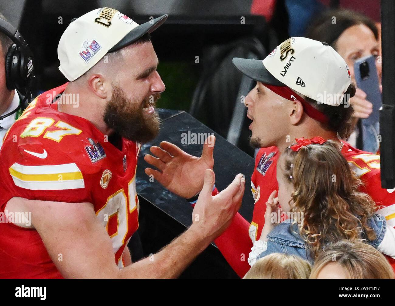 Las Vegas, United States. 11th Feb, 2024. Kansas City Chiefs ...